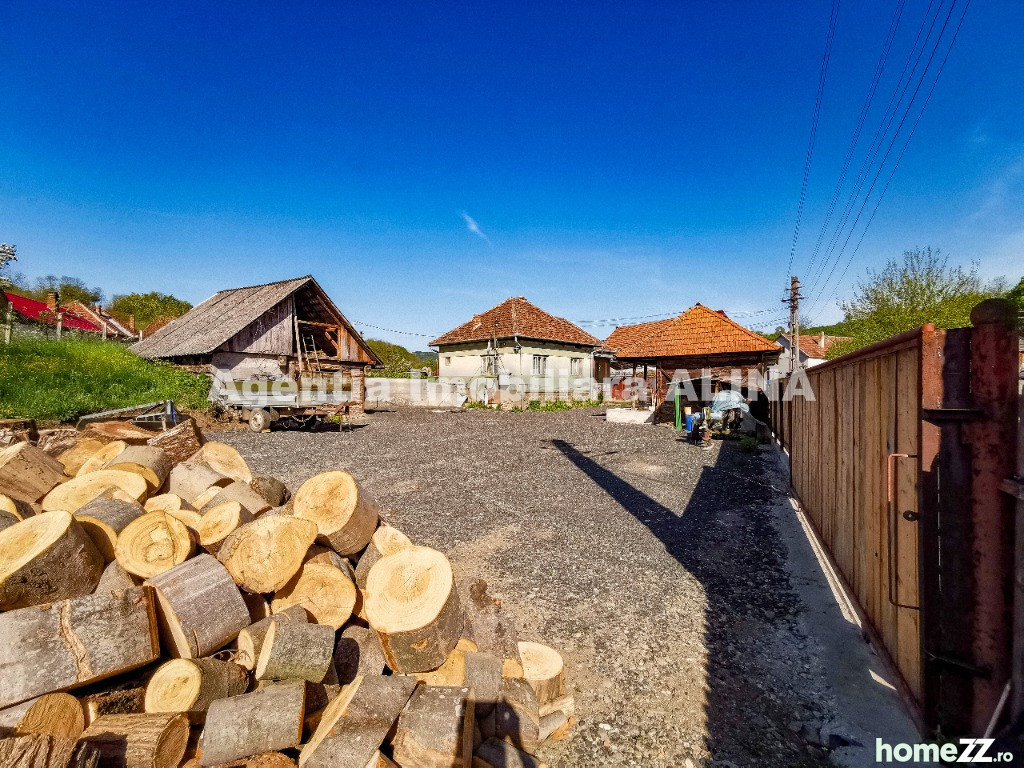 Casa in Satul Roscani din Comuna Dobra, Jud HD, teren 1562mp in Roscani